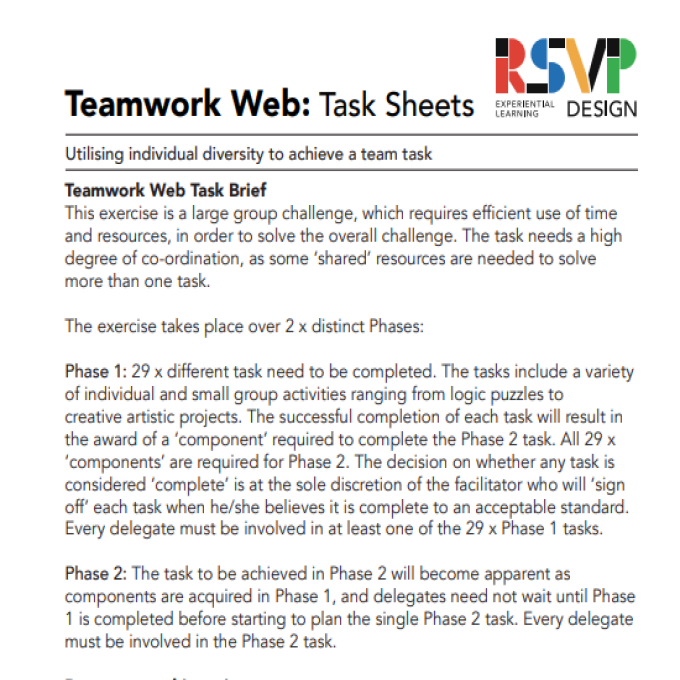 Teamwork Activities for Leadership Skills Development | Teamwork Web